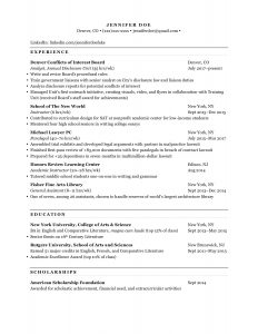 The Guide To The Perfect Law School Resume [With T14 Admit Example!]