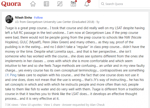 7Sage Review [2025] Is This LSAT Course Worth It?
